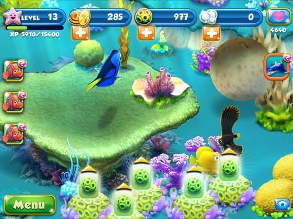 Game Review: Nemo's Reef (Mobile - Free to Play) - GAMES, BRRRAAAINS ...