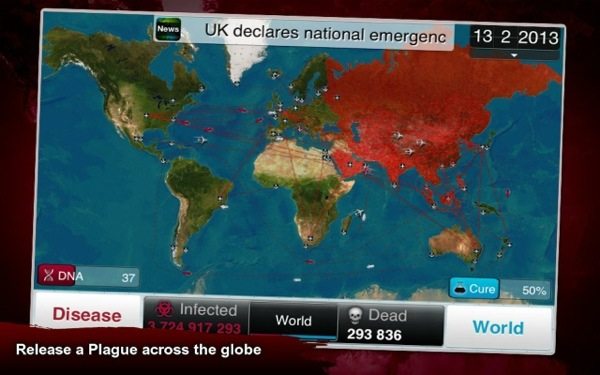 Game Review: Plague Inc. (Mobile) - GAMES, BRRRAAAINS & A HEAD-BANGING LIFE