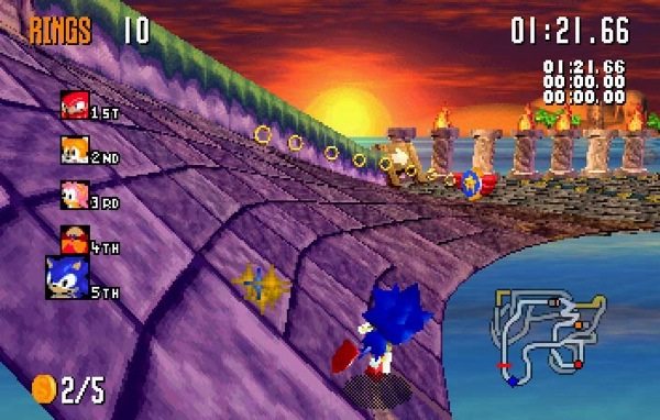 Game Review: Sonic R (Sega Saturn) - GAMES, BRRRAAAINS & A HEAD-BANGING ...