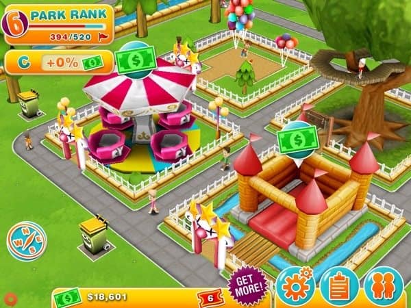 Game Review: Theme Park (Mobile - Free to Play) - GAMES, BRRRAAAINS & A ...