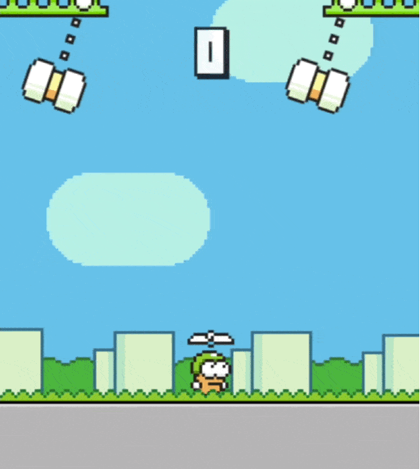 Game Review: Swing Copters (Mobile - Free to Play) - GAMES, BRRRAAAINS ...