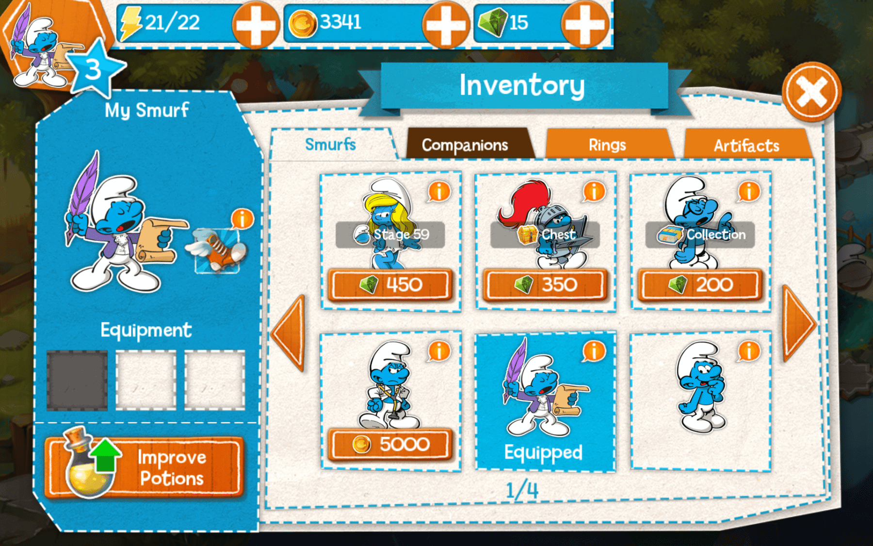 Game Review: The Smurfs - Epic Run (Mobile - Free to Play) - GAMES ...