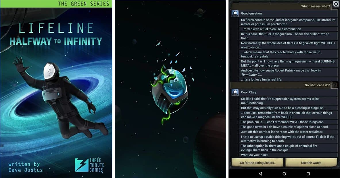 Game Review: Lifeline: Halfway to Infinity (Mobile) - GAMES, BRRRAAAINS ...