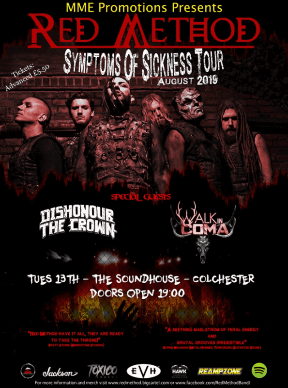 Music News - Red Method head out on Tour in August with support from ...