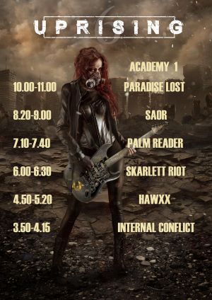 Uprising Announces Final Bands - GAMES, BRRRAAAINS & A HEAD-BANGING LIFE