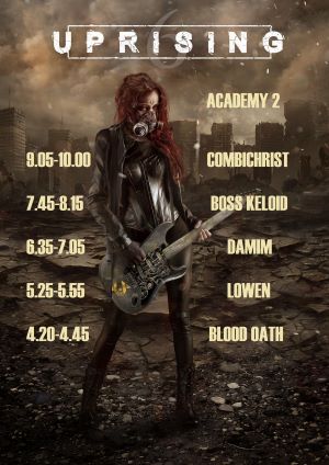 Uprising Announces Final Bands - GAMES, BRRRAAAINS & A HEAD-BANGING LIFE