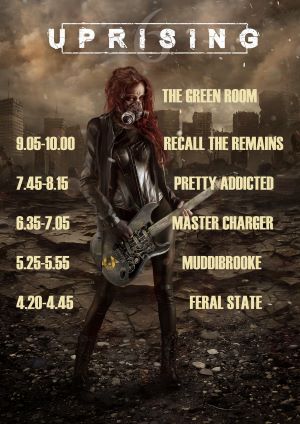 Uprising Announces Final Bands - GAMES, BRRRAAAINS & A HEAD-BANGING LIFE