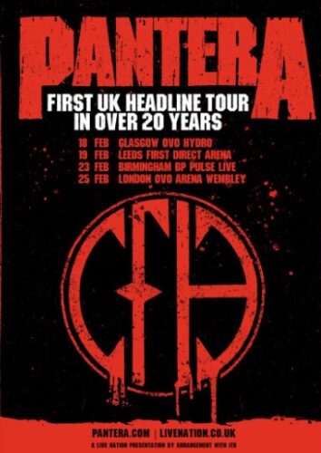 Live Review: Pantera at the OVO Arena, Wembley (25/02/2025) - GAMES ...